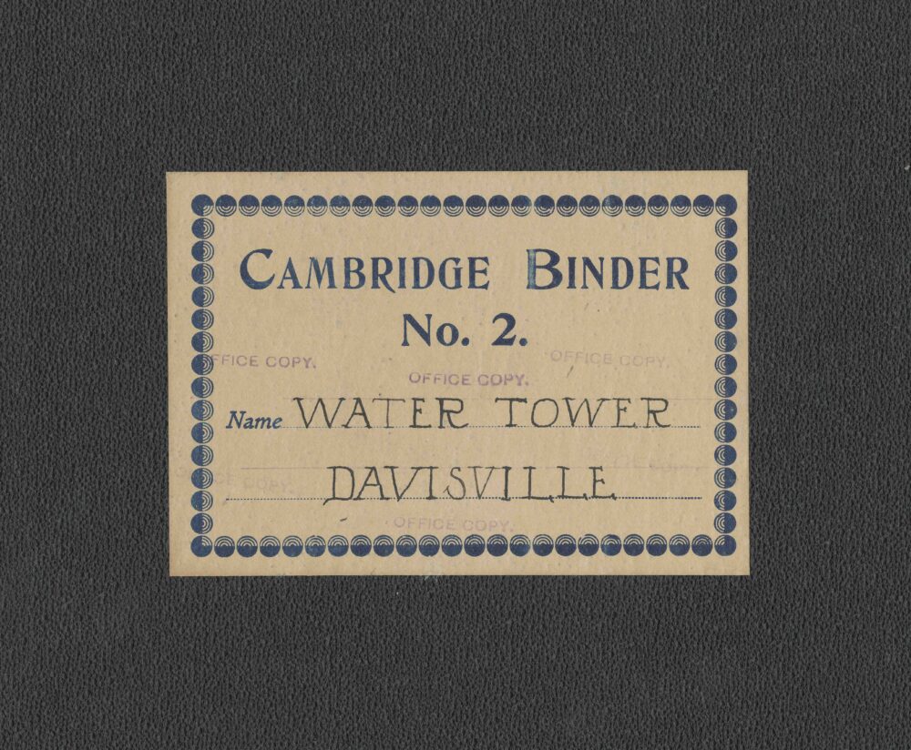 Historical Water Towers – UC Davis Library