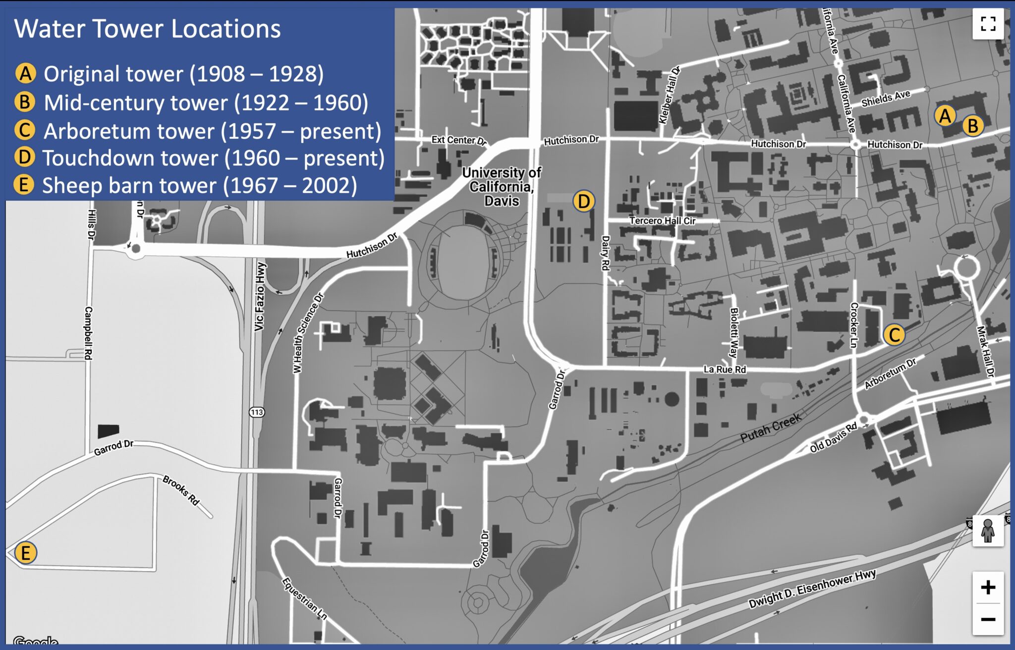 Water Tower: The History of a Campus Icon – UC Davis Library