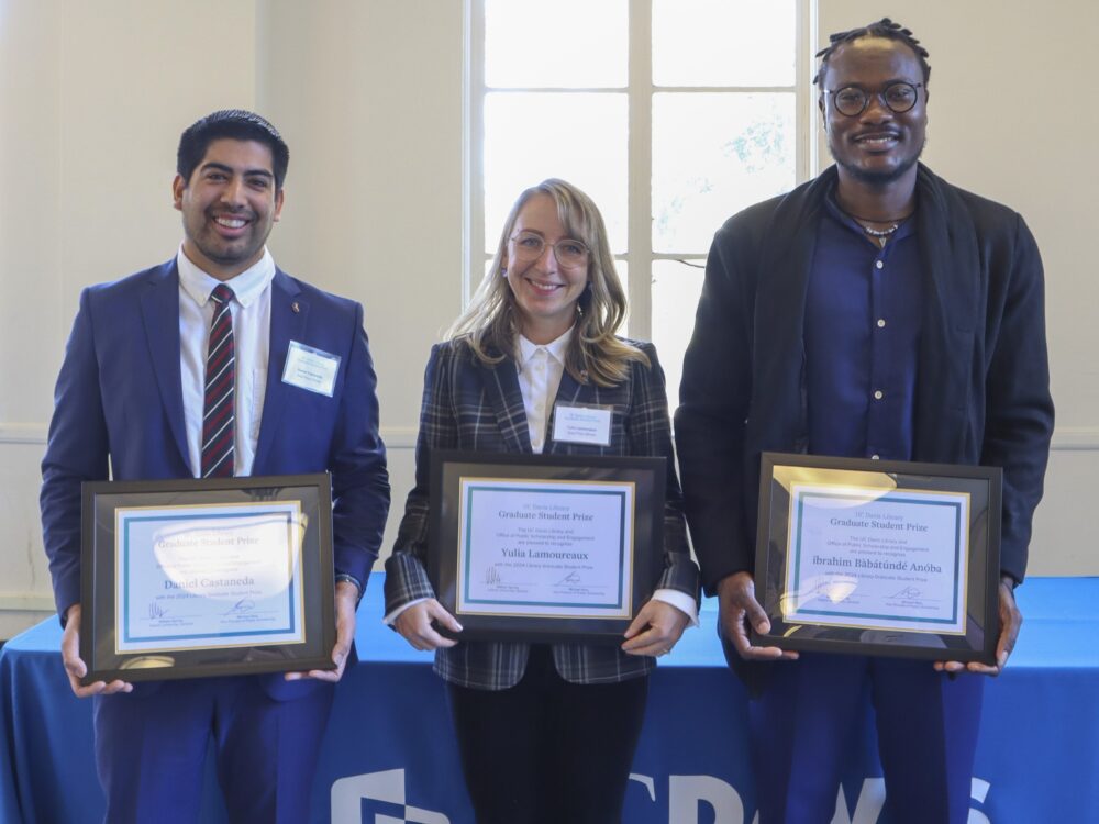 UC Davis Library Graduate Student Prize – UC Davis Library